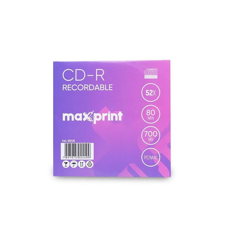 CD-R Envelope 700mb 80min Maxprint